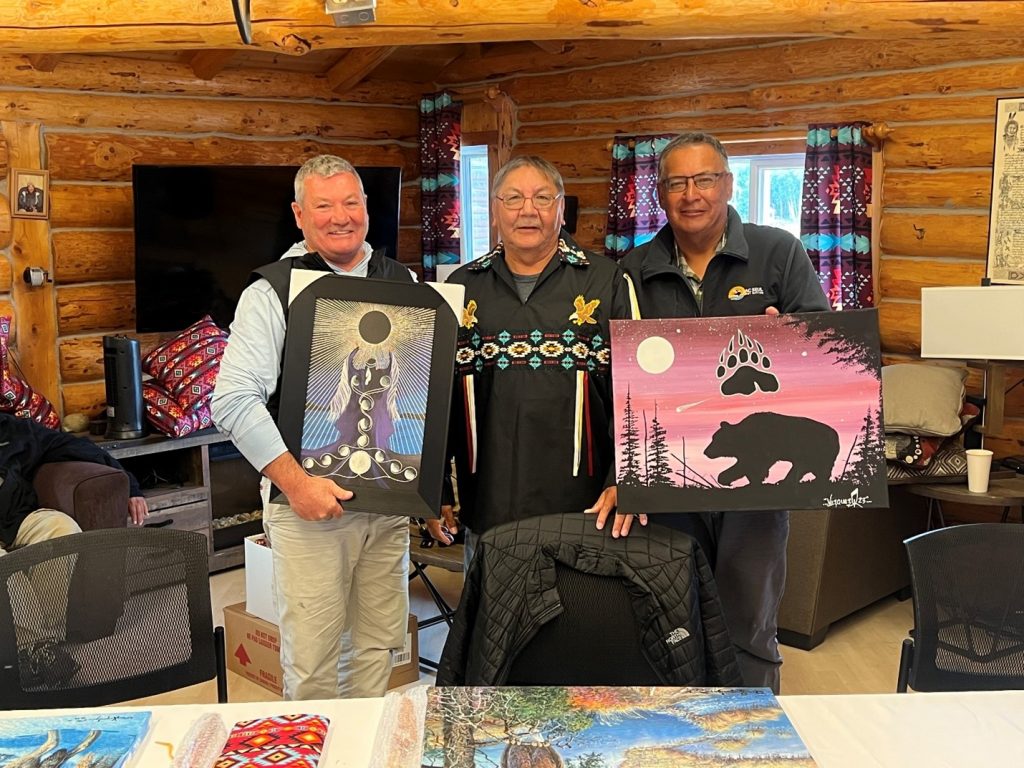 Kinross leadership meets with Chiefs from Wabauskang and Lac Seul First ...