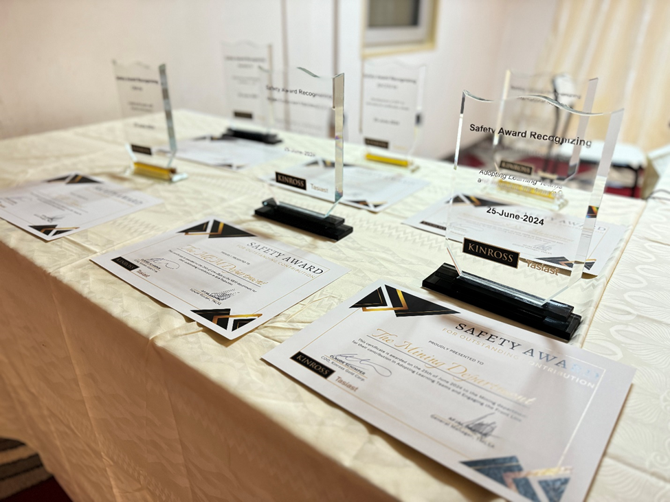 Check out the 2023 winners of the CEO and COO Safety Awards! - Kinross ...